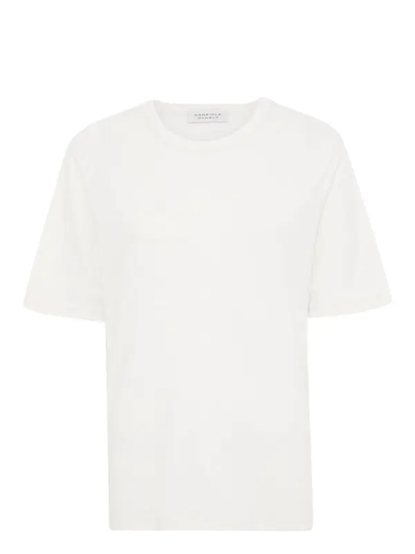 Gabriela Hearst Kirby Cashmere T-shirt - Ivory