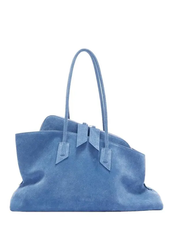 Attico La Passeggiata Medium Top Handle Bag - Blue