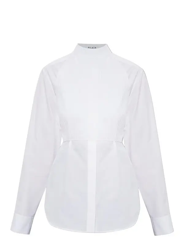 Alaïa Shirt With Decorative Panel - White