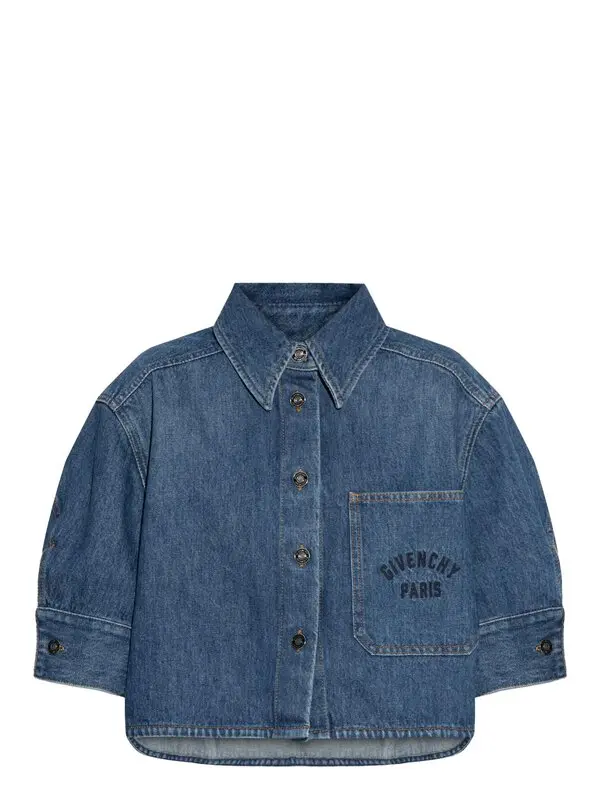 Givenchy Denim Jacket - Navy Blue