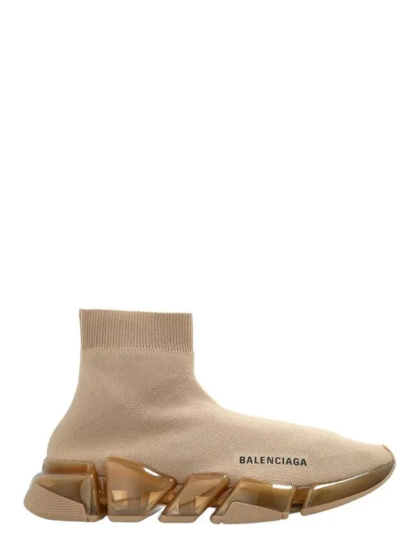 Balenciaga Speed 2.0 Lt High-top Sneakers - Beige