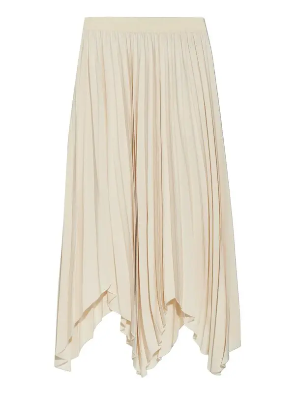 Isabel Marant Felixa Flared Midi Skirt - Cream