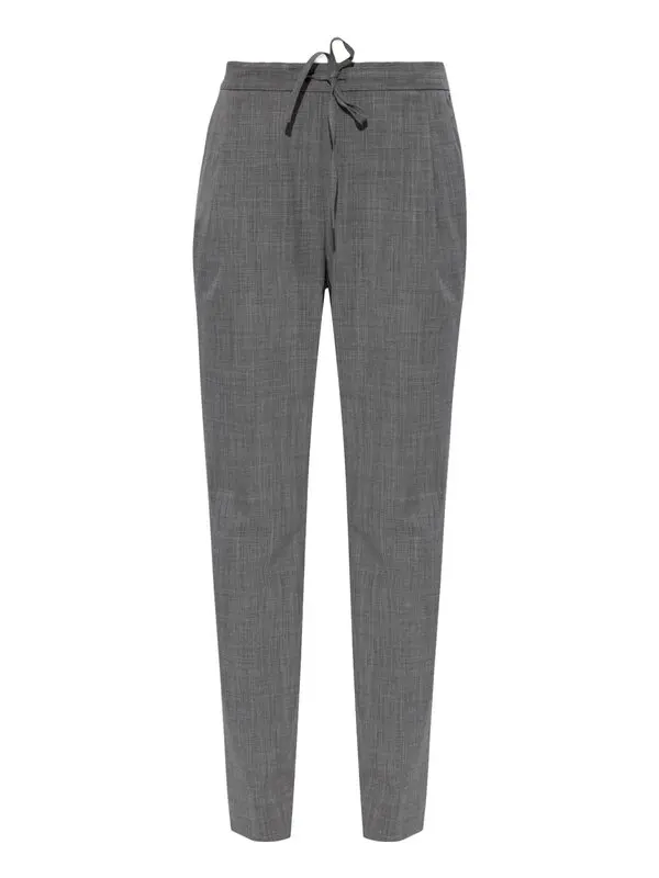 Fabiana Filippi Wool Pleated Trousers - Grey