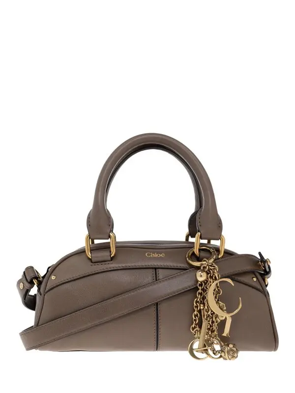 Chloé Bowling Small Handbag - Brown