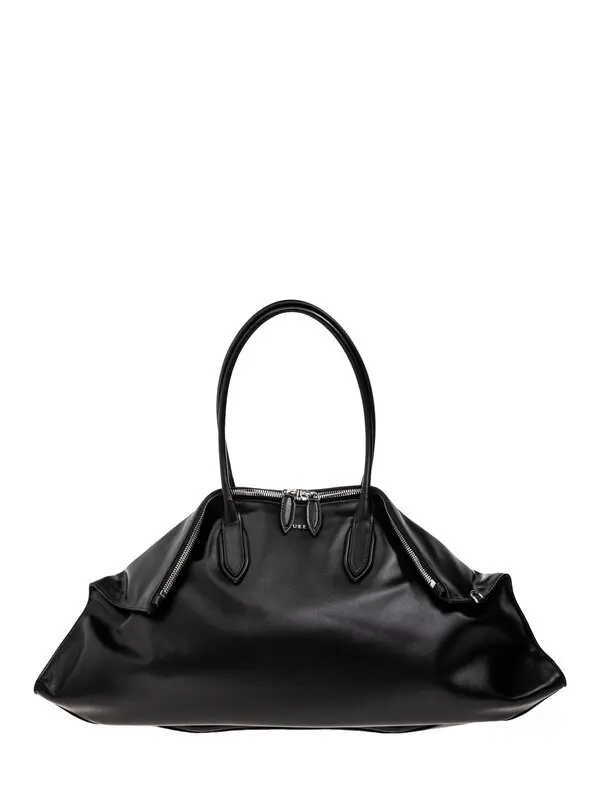 Alexander McQueen Manta Maxi Shopper Bag - Black