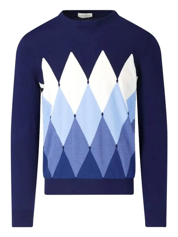 Auralee Cashmere Blend Sweater - Blue