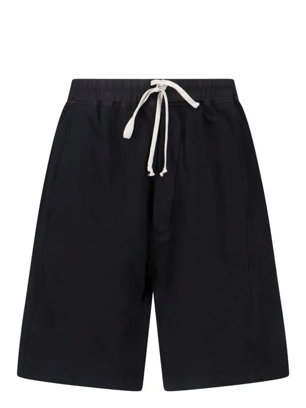 Max Mara Cotton Shorts - Black