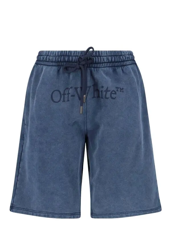 Max Mara Cotton Shorts - Blue