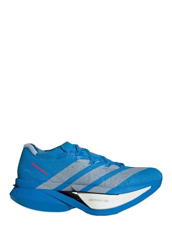 Adidas Adizero Prime X3 Strung Ekiden Silver - Solar Blue/silver Metallic/lucid Red