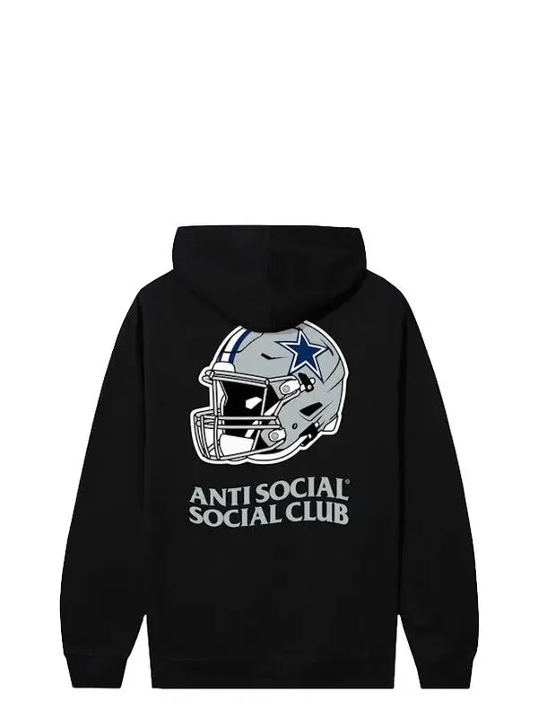 ANTI SOCIAL SOCIAL CLUB X Dallas Cowboys Impact Hoodie - Black