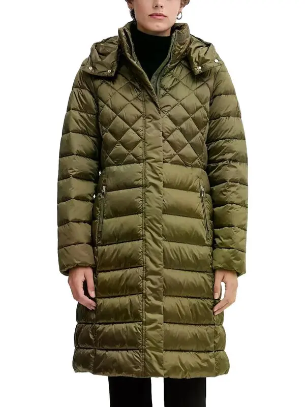 JOOP! Constance Quilted Coat - Green