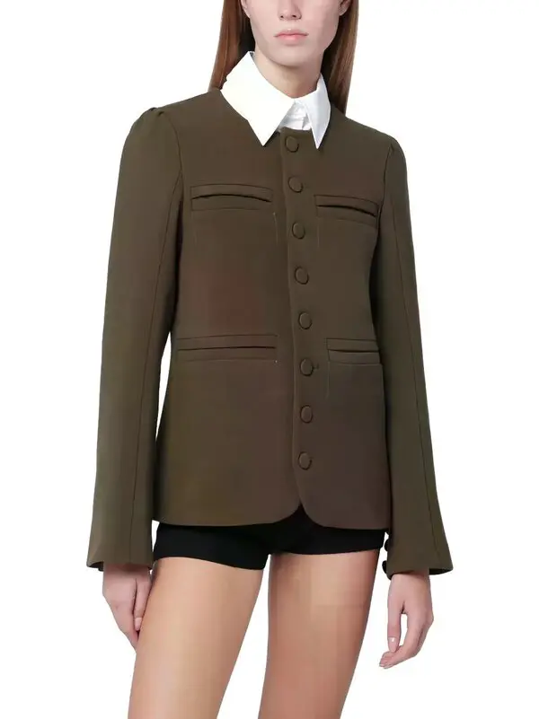 NAMACHEKO Single-breasted Jacket - Green
