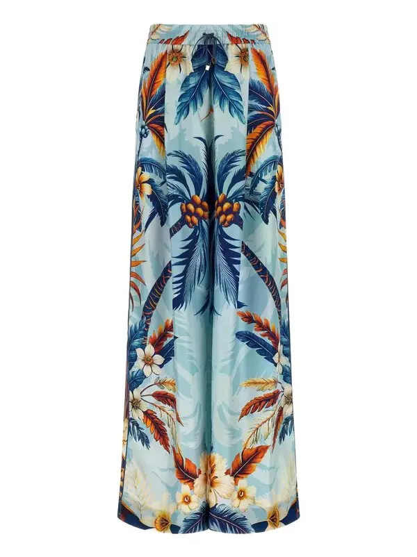 F.R.S FOR RESTLESS SLEEPERS Ecuba Palazzo Pants - Blue