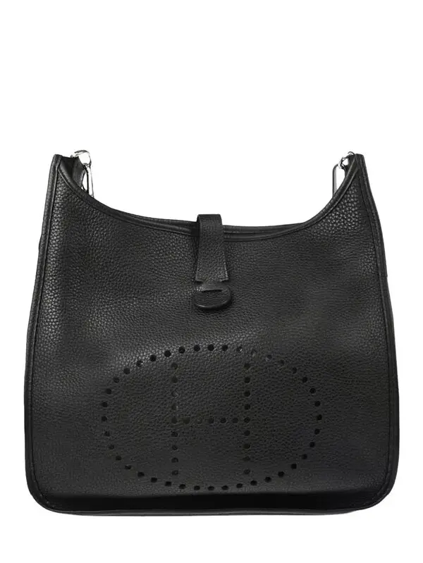 Hermès 2015 Cutout Shoulder Bag - Black