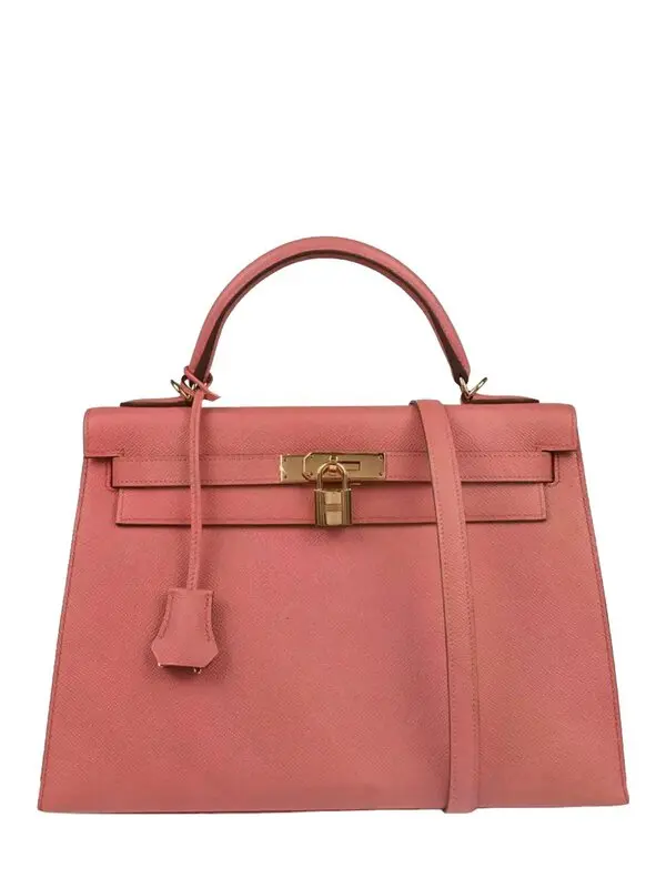 Hermès 2014 32 Kelly Sellier Tote Bag - Pink