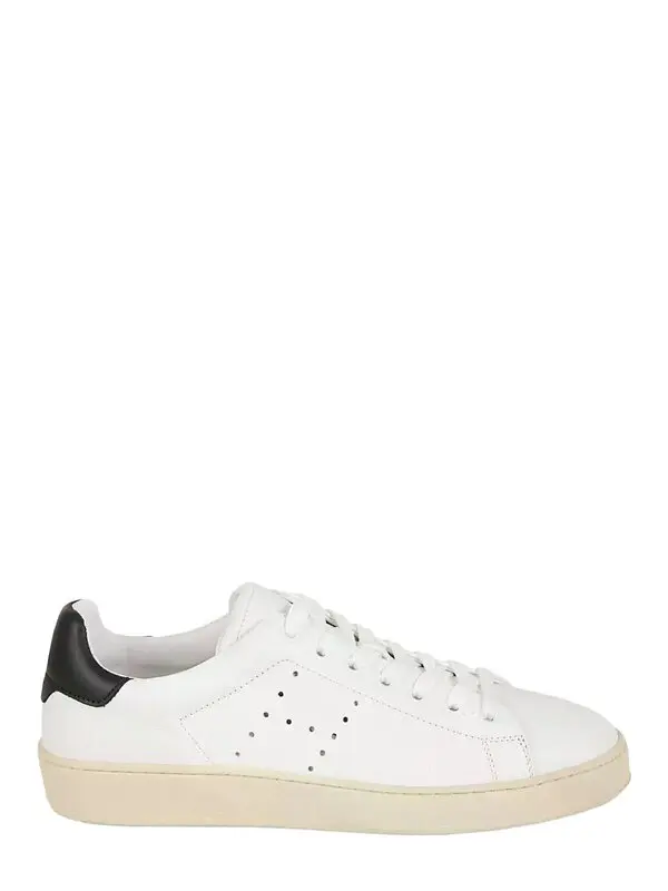 Hogan H-logo Perforated Sneakers - White