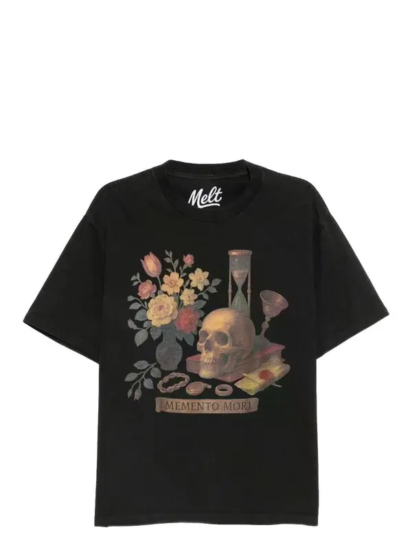 MELT Graphic-print T-shirt - Grey