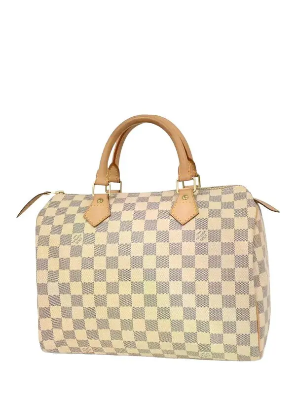 LOUIS VUITTON 2011 Check-pattern Handbag - Neutrals