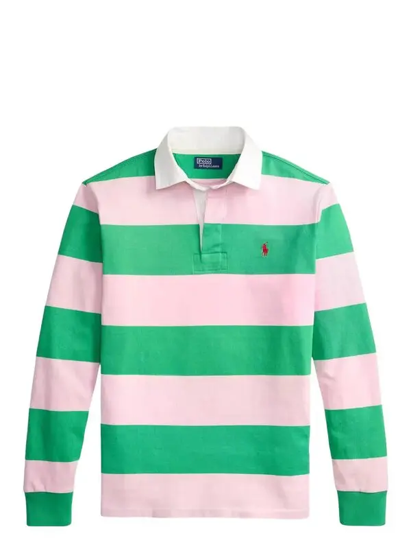 Polo Ralph Lauren Striped Polo Shirt - Pink