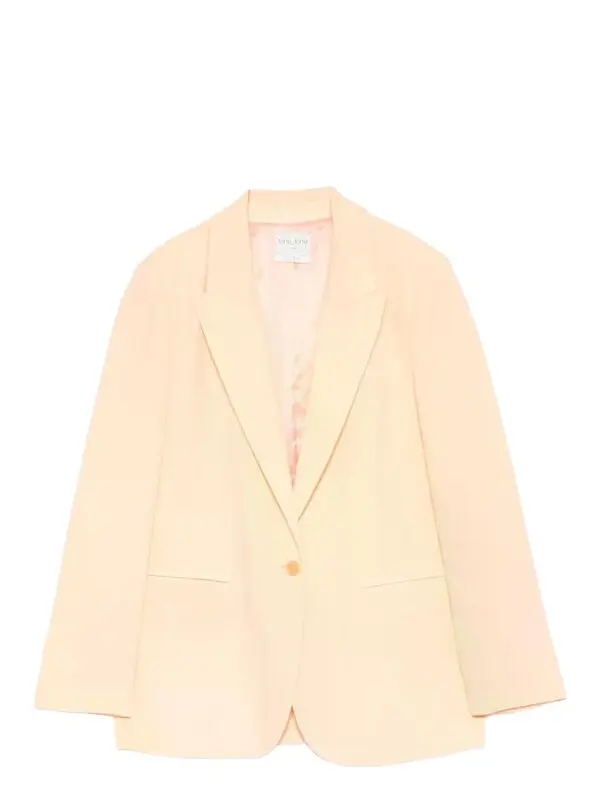 FORTE_FORTE Single-breasted Blazer - Pink