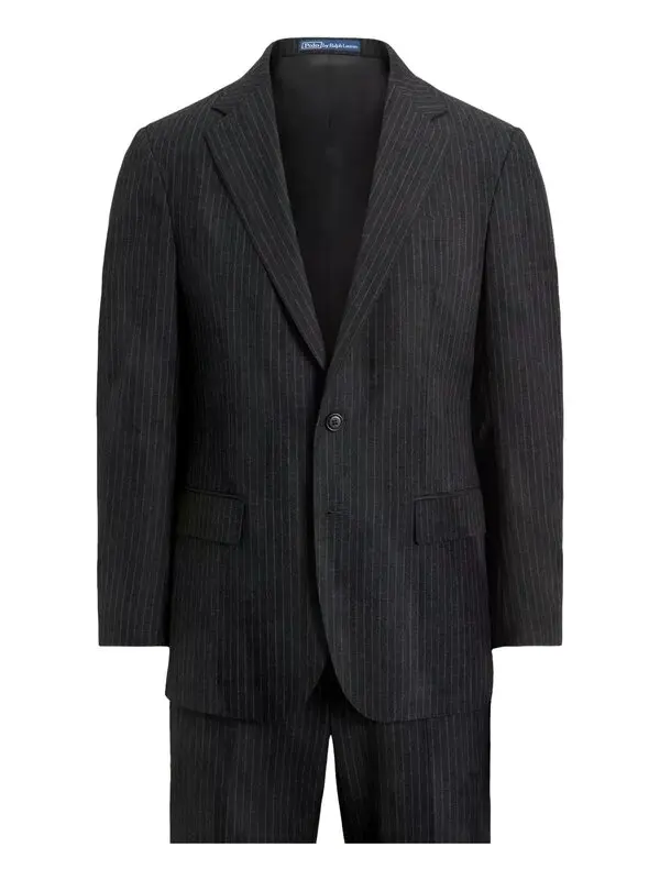 Polo Ralph Lauren Striped Suit - Black