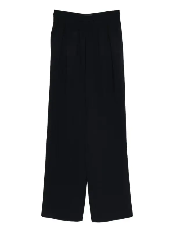 Emporio Armani Pleated Trousers - Blue