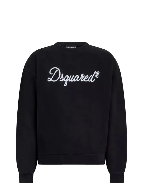 Dsquared2 Signature Crewneck Sweatshirt - Black