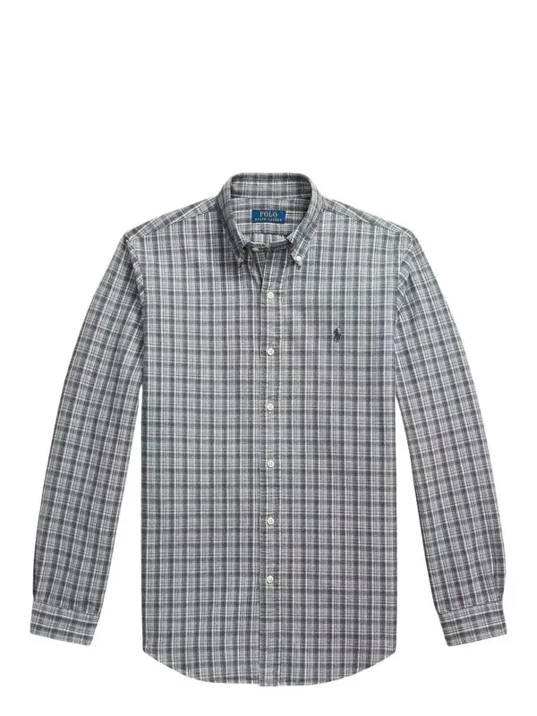 Polo Ralph Lauren Oxford Plaid Shirt - Grey