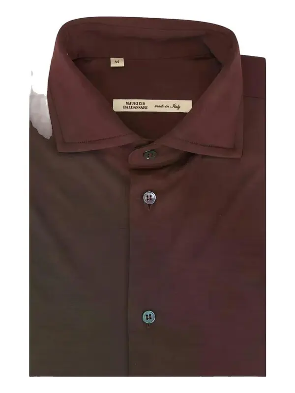 MAURIZIO BALDASSARI Buttoned Shirt - Brown