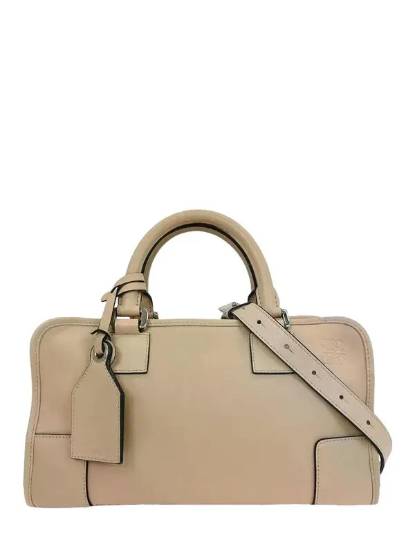 Loewe 2016 Amazona 28 Leather Tote Bag - Neutrals