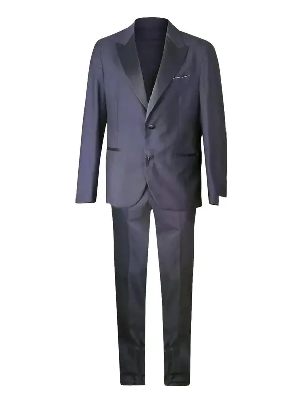 Eleventy Smocking Dinner Suit - Blue