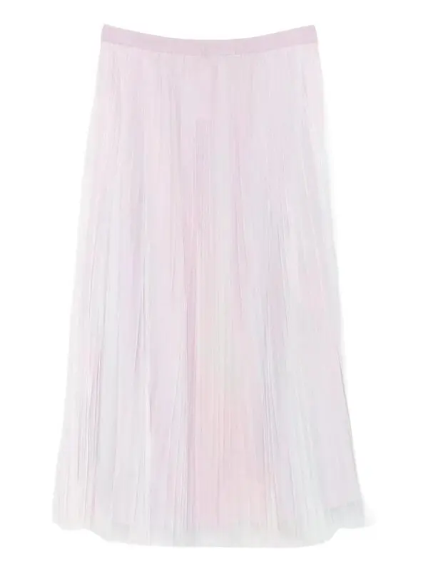 Fabiana Filippi Pleated Midi Skirt - Pink