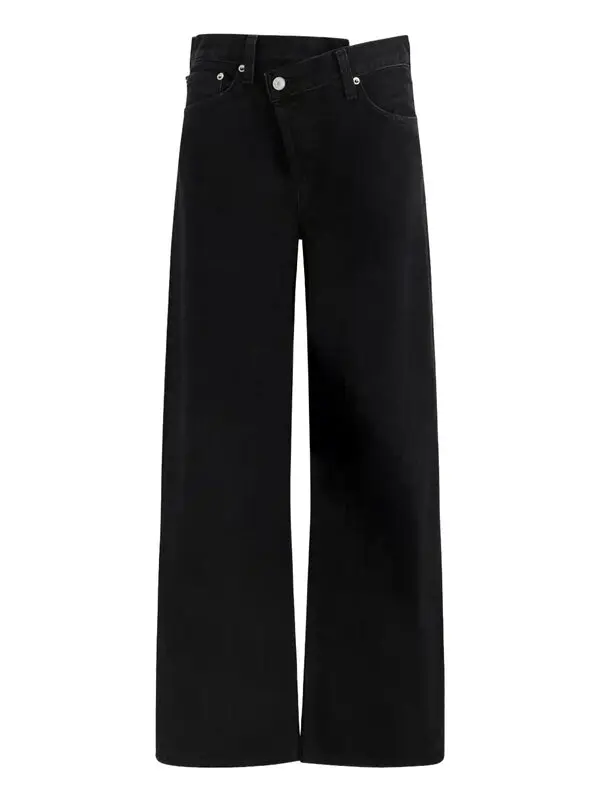 AGOLDE Wide Leg Jeans - Black