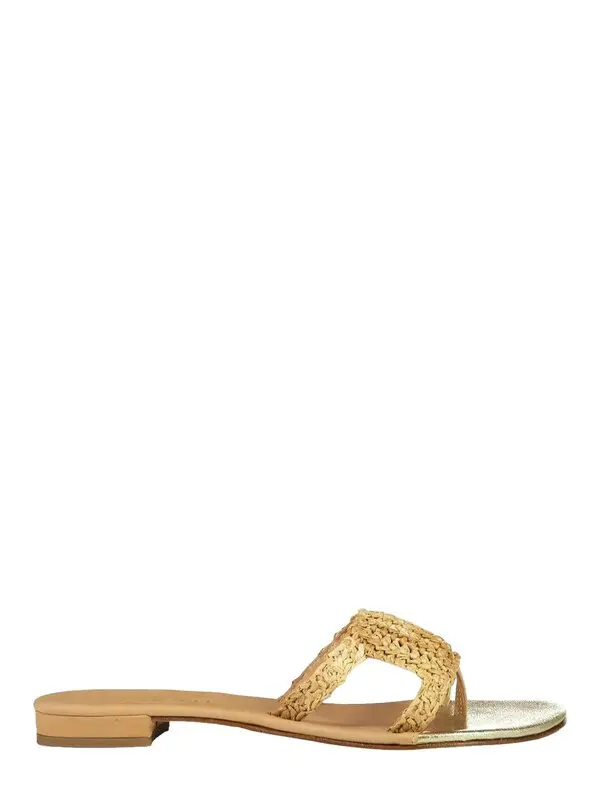 CORNETTI Argoese Flat Sandals - Neutrals