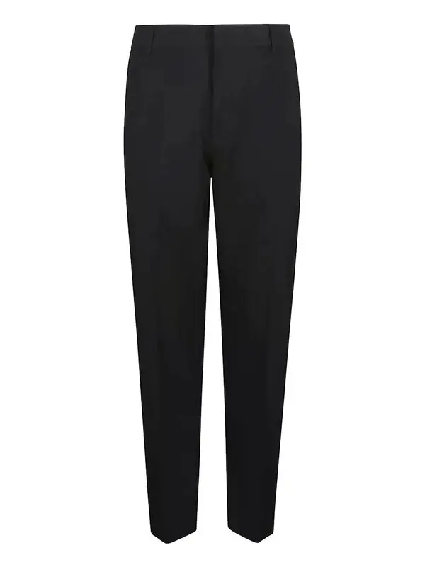 Emporio Armani Straight Trousers - Black