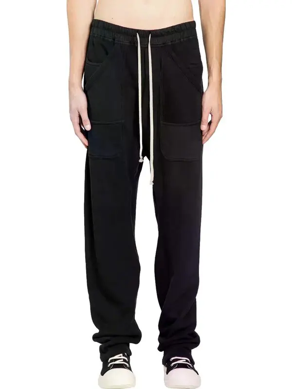 Rick Owens Cargo Drawstring Trousers - Black