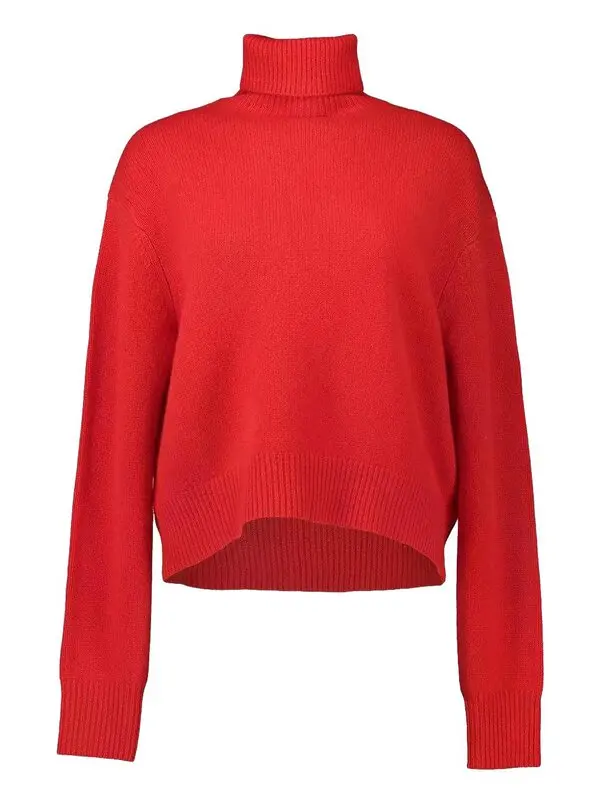 Sprwmn Long-sleeve Turtleneck Sweater - Red