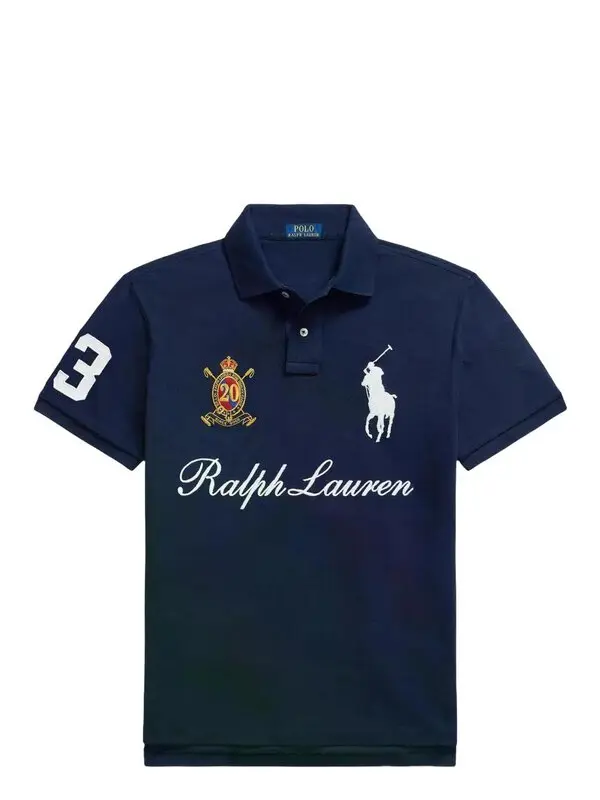 Polo Ralph Lauren Logo Polo Shirt - Blue