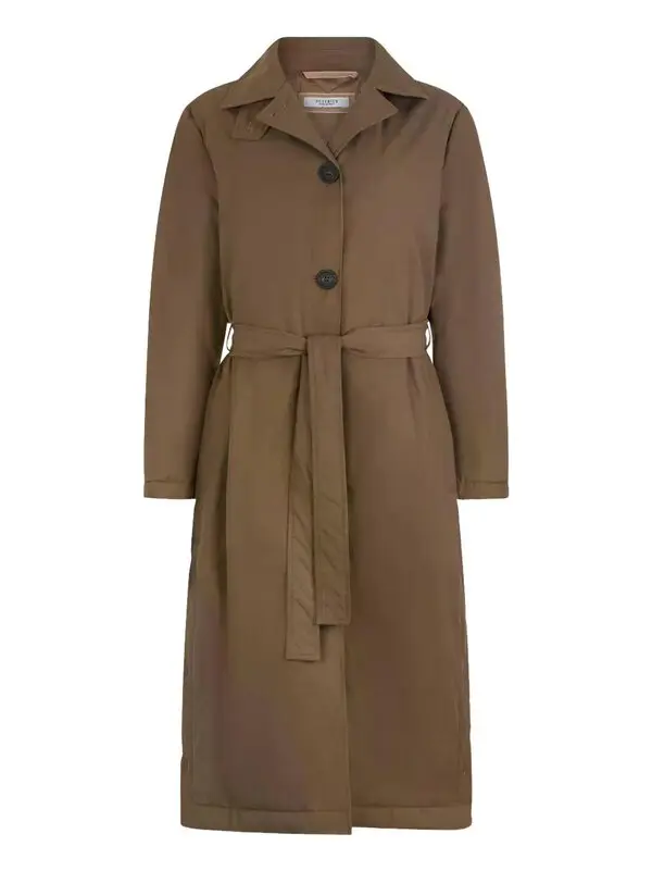 Peserico Belted Trench Coat - Brown