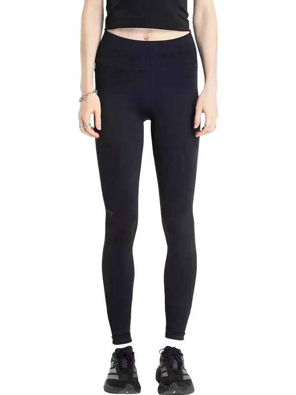 Under Armour Project Rock High-rise Ribbed Leggings - Black