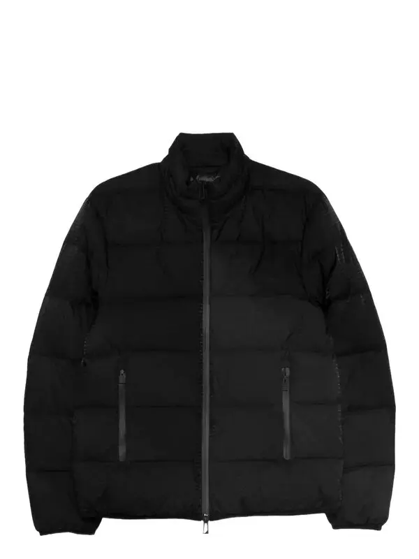 Emporio Armani Zip-up Padded Jacket - Black