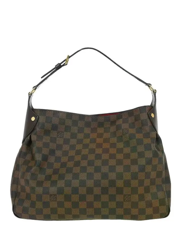 LOUIS VUITTON 2014 Damier Reggia Shoulder Bag - Brown