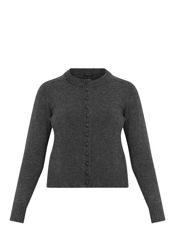 Rag & Bone Buttoned Cardigan - Grey