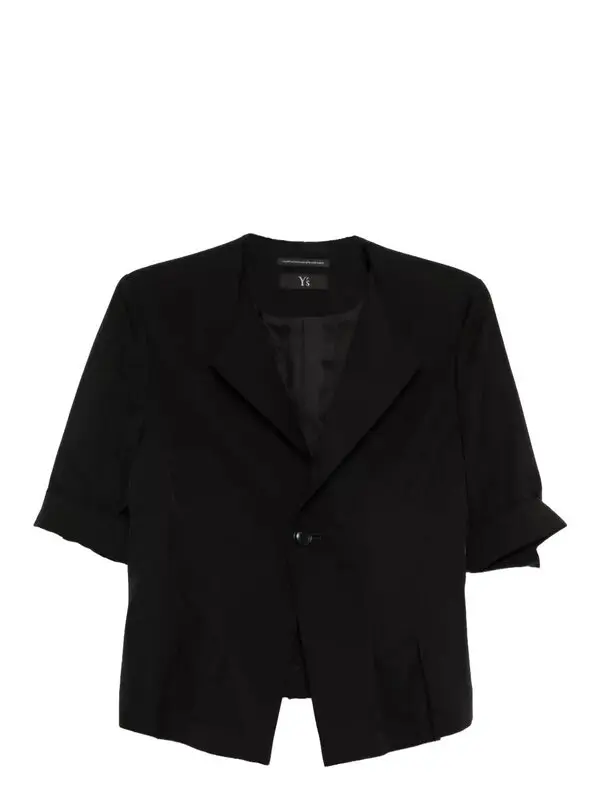 Y’s Gabardine Blazer - Black