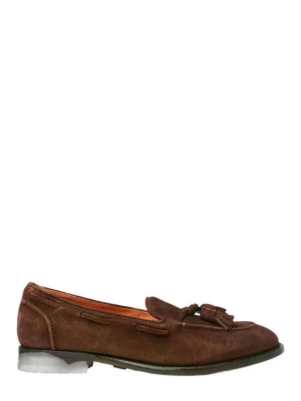 Ralph Lauren Purple Label Tassel Loafers - Brown