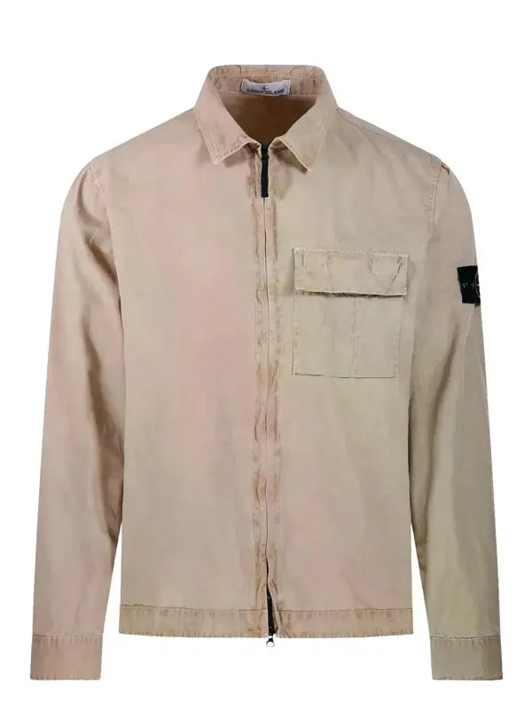 Stone Island Zip Pocket Jacket - Neutrals