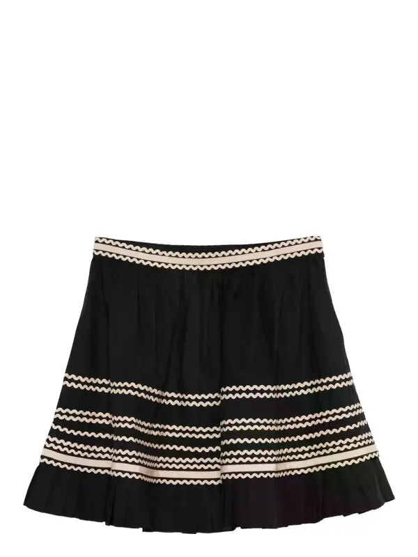 Ulla Johnson Adaleigh Mini Skirt - Black