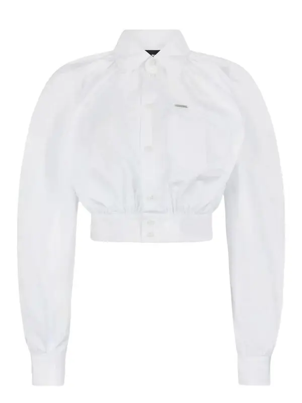 Dsquared2 Logo-plaque Shirt - White