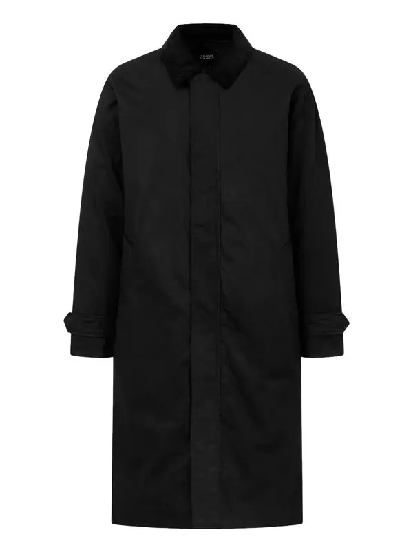 STUDIO TOMBOY Corduroy-collar Hunting Jacket - Black