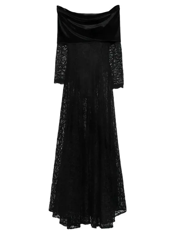 MIAU BY CLARA ROTESCU Monet Gown - Black